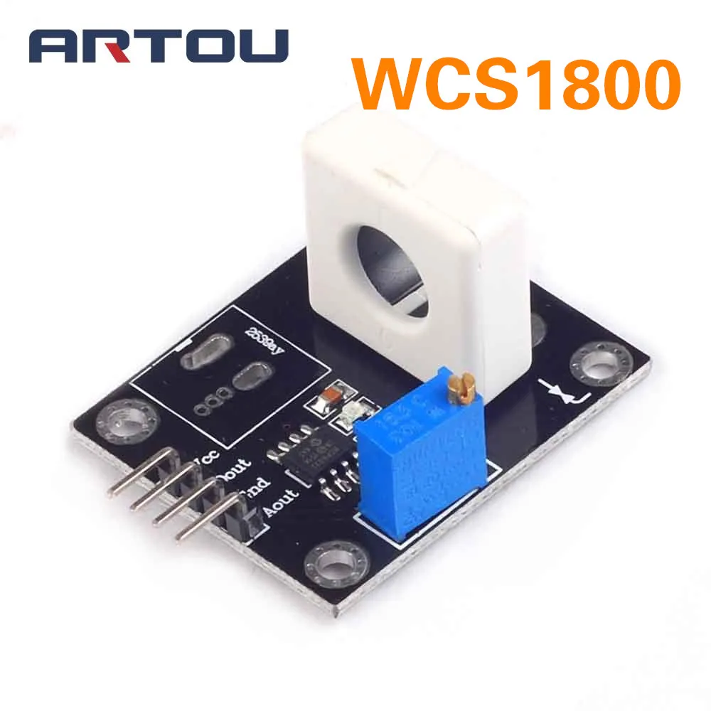 짧은 과전류 감지기 보호 모듈, 홀 전류 센서, WCS1800, 35A, 1 개|current sensor|hall ...