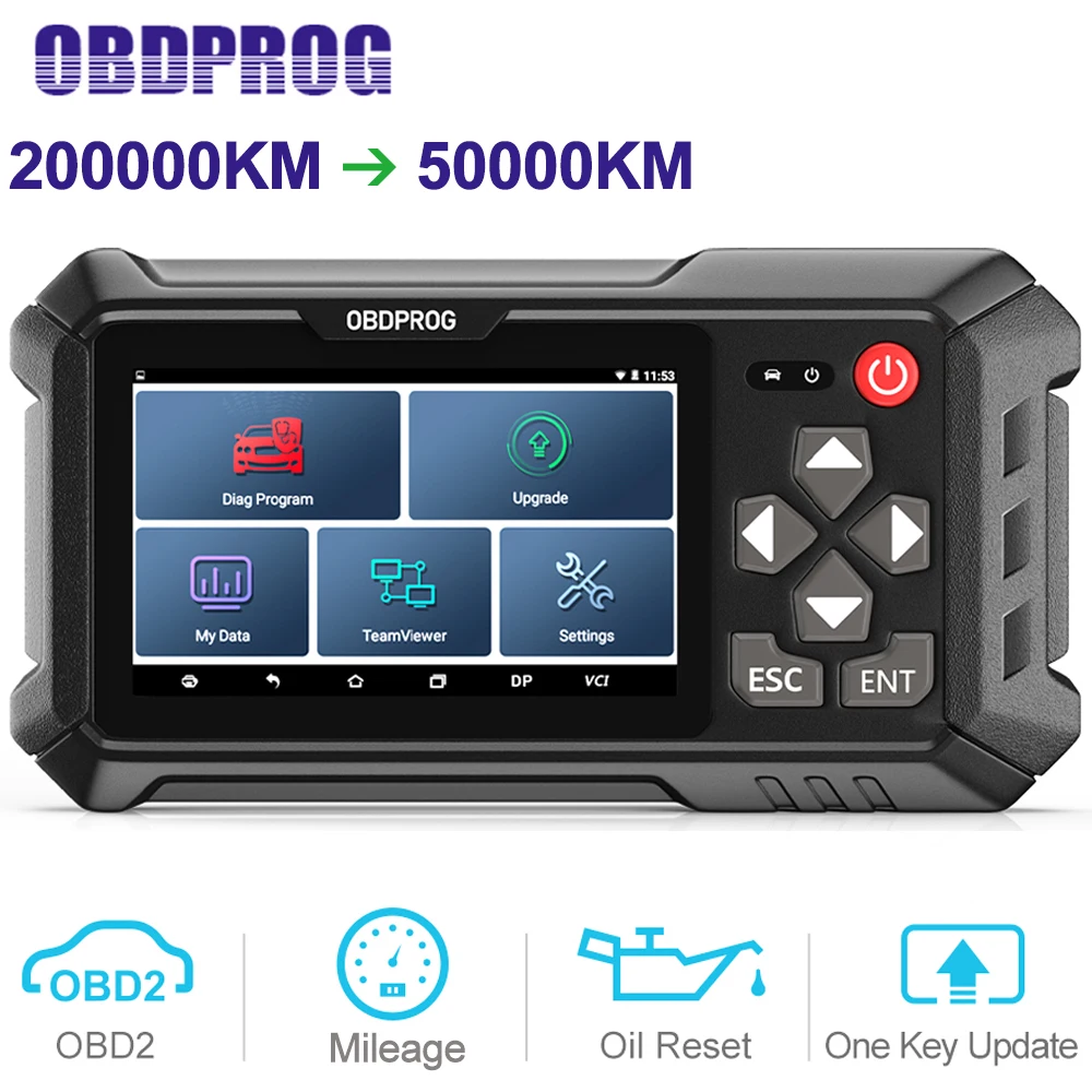 Obdprog Doctor M500 Obd2 Scanner Instrument Cluster Adjust Car Meter ...