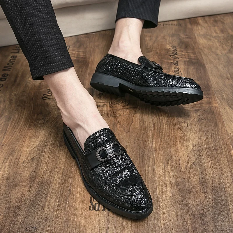 Crocodile head Shoes men Luxury design - Alicambo Online Shop