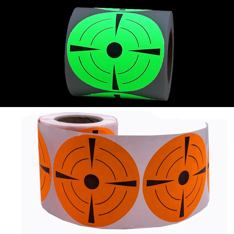 200pcs-Roll-Airsoft-Adhesive-Target-Paper-Sticker-Paintball-BB-Archery ...