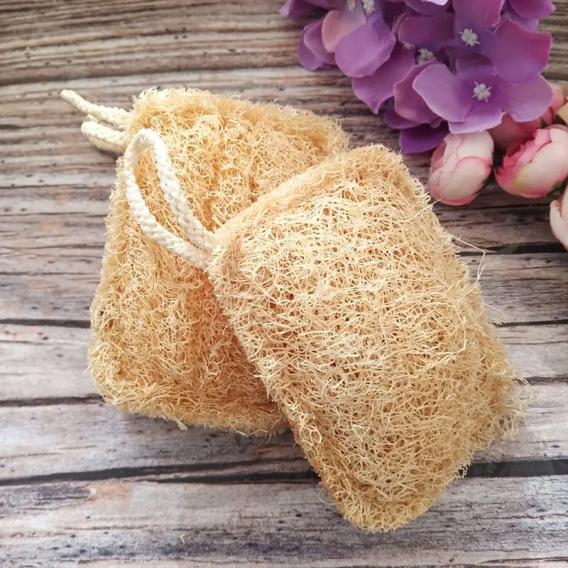 Kitchen Loofah Sponge Greener Clean Tools Durable Non Scratch Brush ...