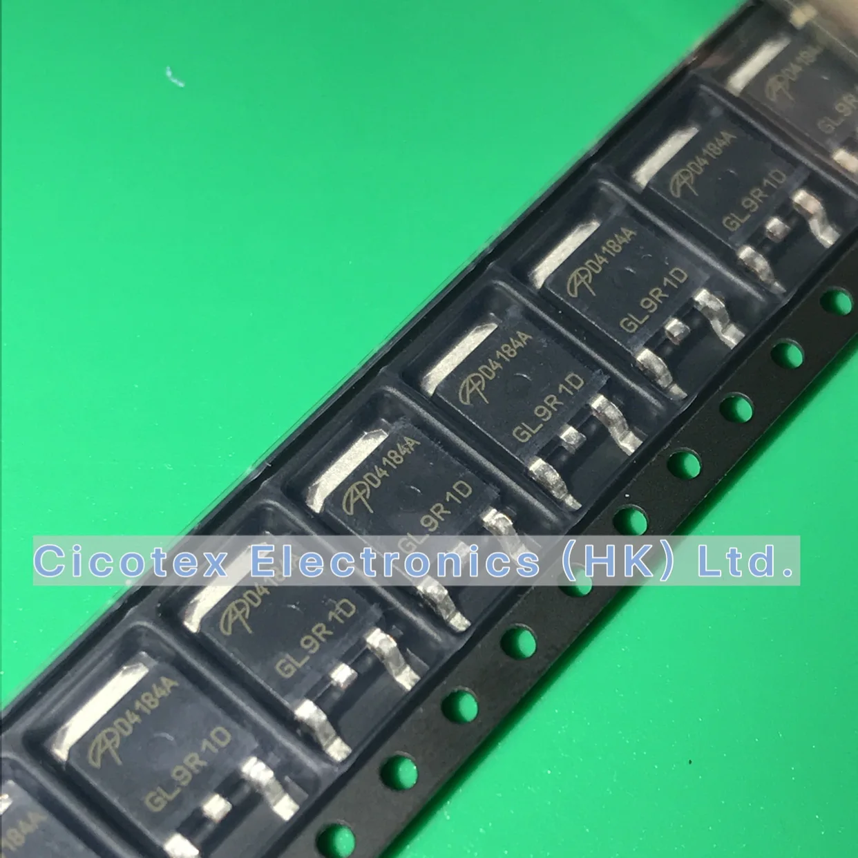 10pcs/lot AOD4184A TO-252 AO D4184A DPAK MOSFET N-CH 40V 50A TO252 ...