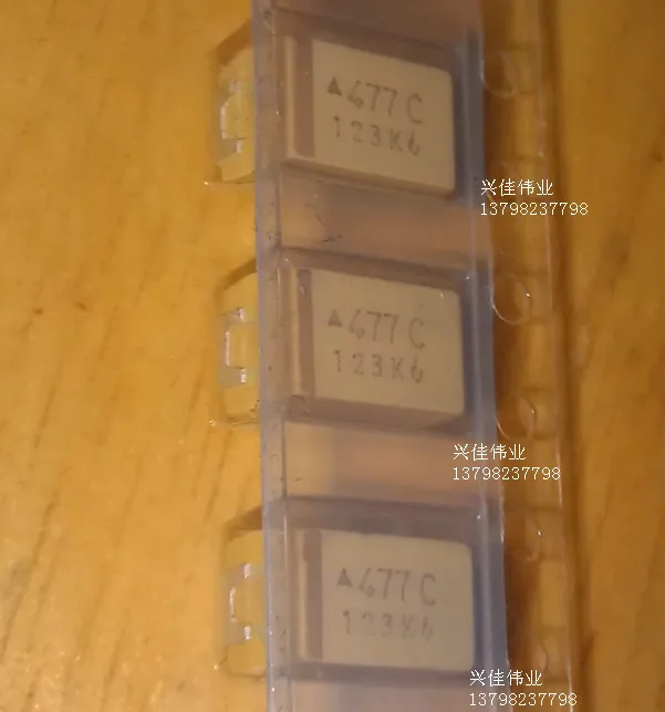 Original 10pcs/ 477c 470uf 16v E 7343 Tantalum Capacitor - Capacitors ...