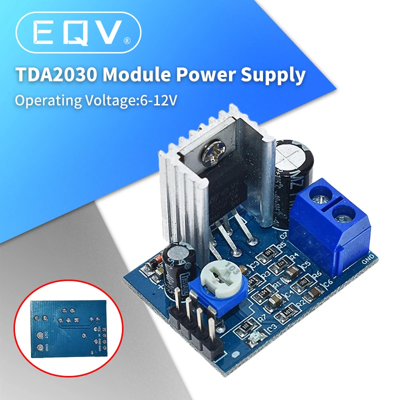 TDA2030 Module Power Supply TDA2030 Audio Amplifier Board Module ...