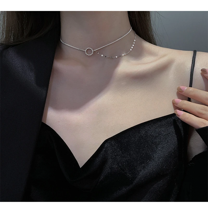 Geometric Ring Necklace | Dagiba Jewelry