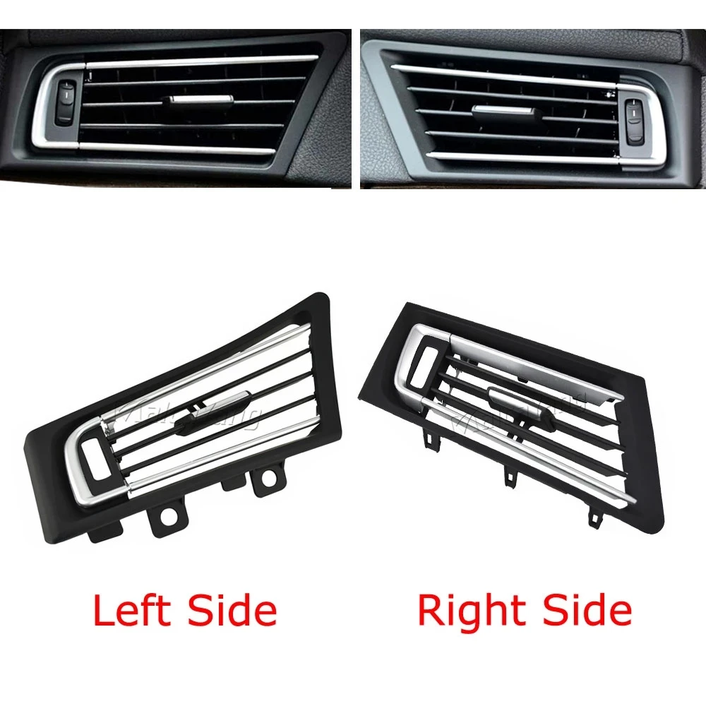With Chrome Dash AC Air Outlet Vent For BMW 7 series F01 F02 730 735 74 ...