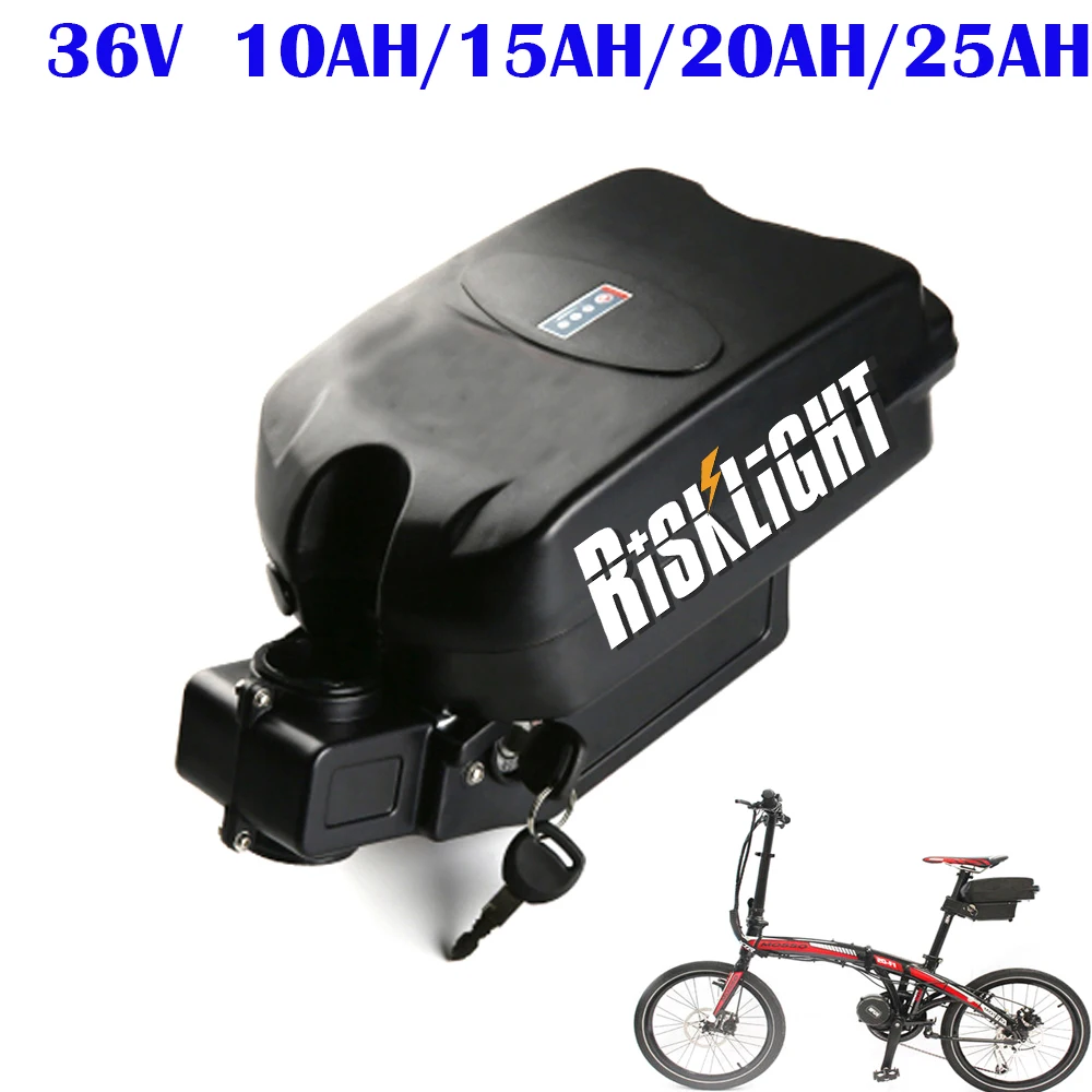 Lithium frog battery 36V 10AH 15AH 20AH 25AH bicycle battery 36 Volt ...