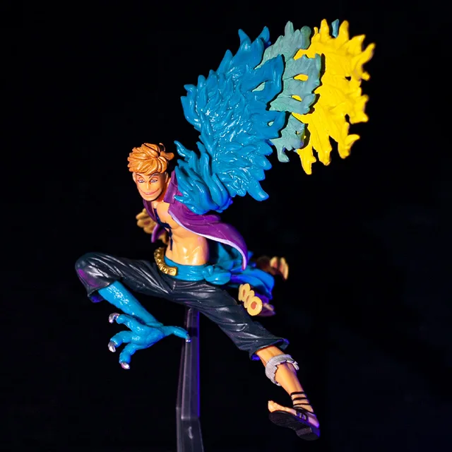 21cm Anime One Piece Marco Action Figure Pop Phoenix Marko Maruk ...