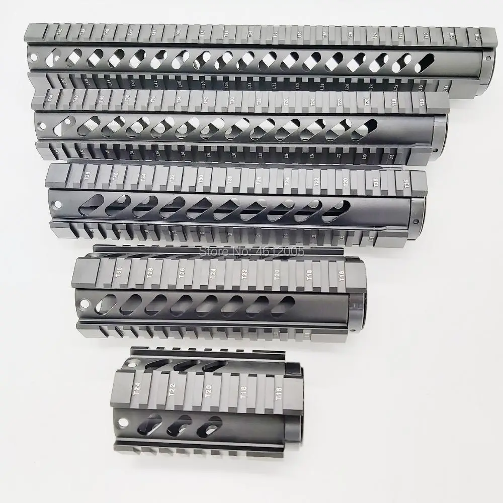 M4 M16 Free Float Quad Rail Ar 15 Handguard Tactical Quad Rail ...