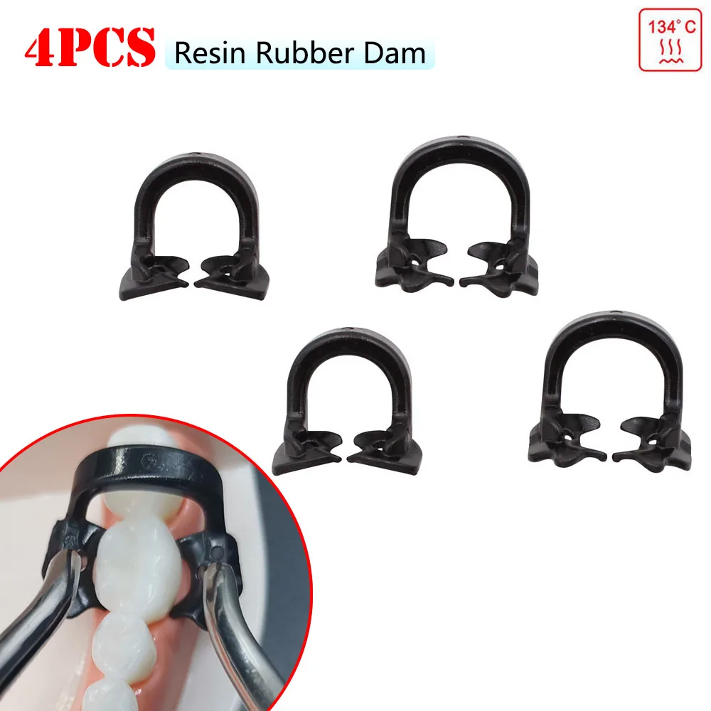 Clamp-Dental-Resin-Rubber-Dam-Clamps-Barrier-Clips-Soft-Molar-Premolar ...