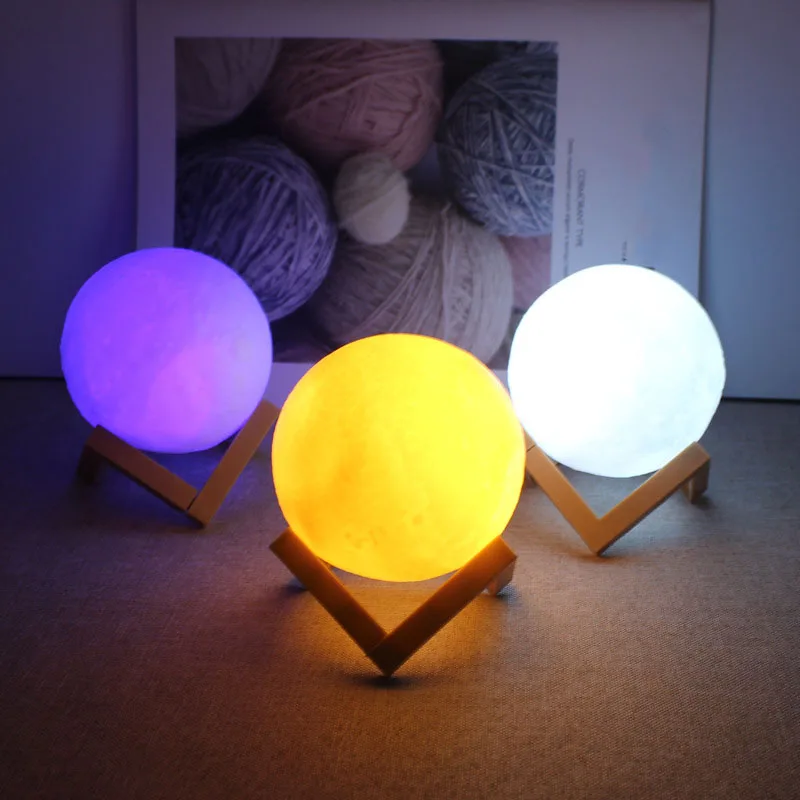 Led-Moon-Lamp-Night-Light-3D-Printed-8-10-12cm-Lunar-Lamp-Battery ...
