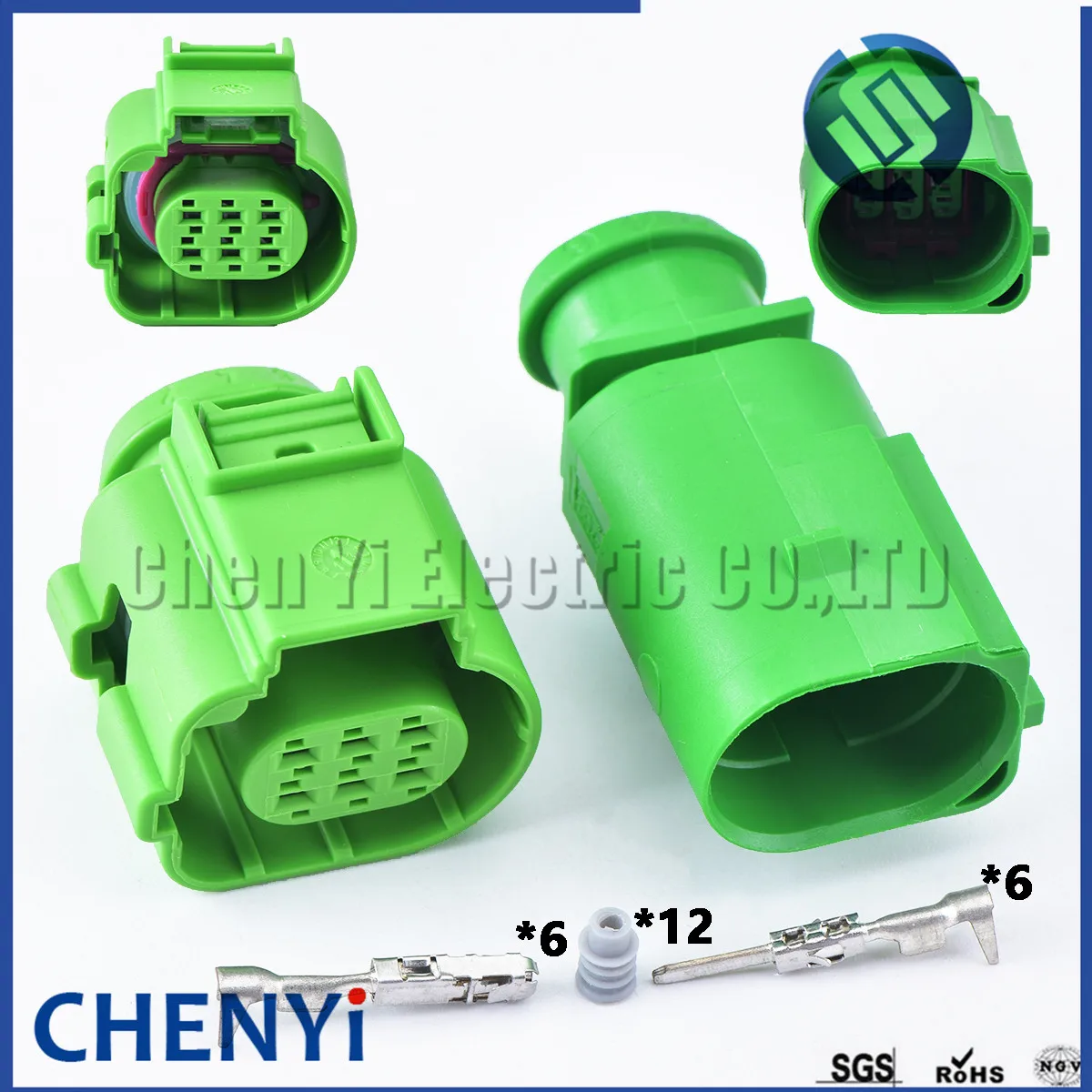 6-Pin-Female-male-Automotive-waterproof-connector-Taillight-Tail-Lamp ...