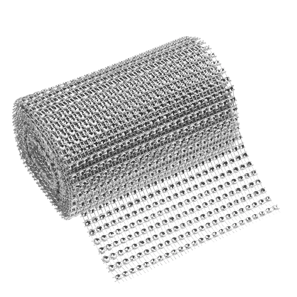 Diamond Mesh Bling Wrap Diamond Mesh Wrap Roll Rhinestone Crystal