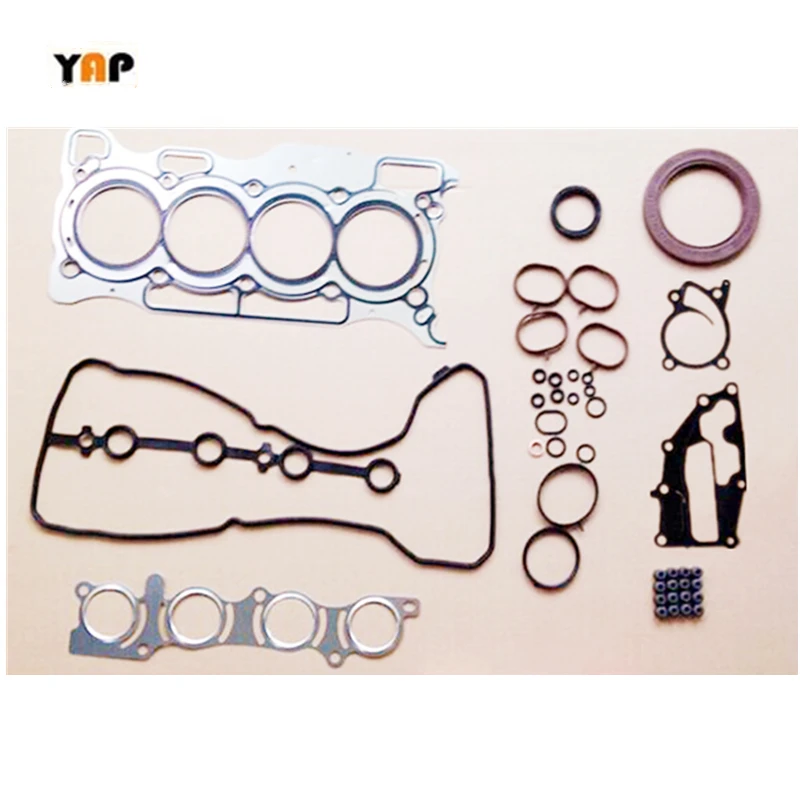 ガスケット付きエンジンオーバーホールキット,日産マーチサニーn17 k13z hr15 1.5l l4 A0101 3AW0A 2005 ...