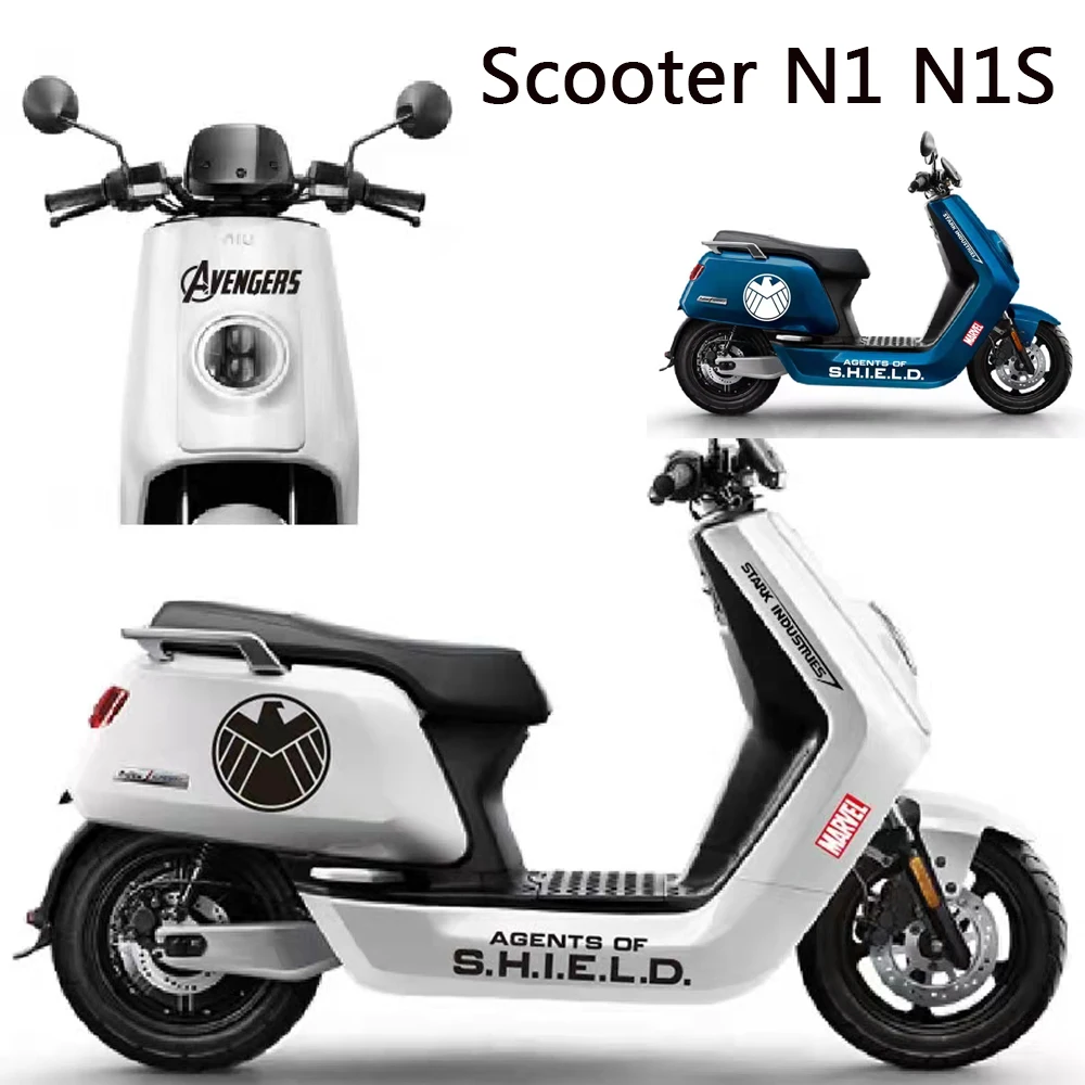 For Niu Scooter N1 N1s Stickers Pretend To Be N-gt Ngt One Set ...