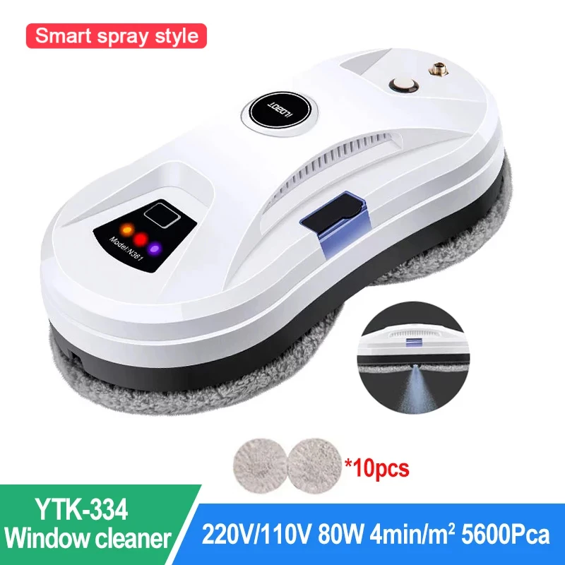 Robot limpiador de ventanas con pulverizador de agua inteligente ...