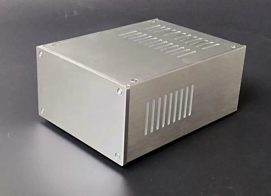 1610 Full Aluminum Amplifier Mini Chassis Diy Preamp Box Psu Case 168* ...