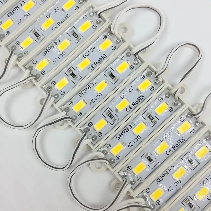 20PCS 5730 3 LED Module lighting for sign DC12V Waterproof superbright ...