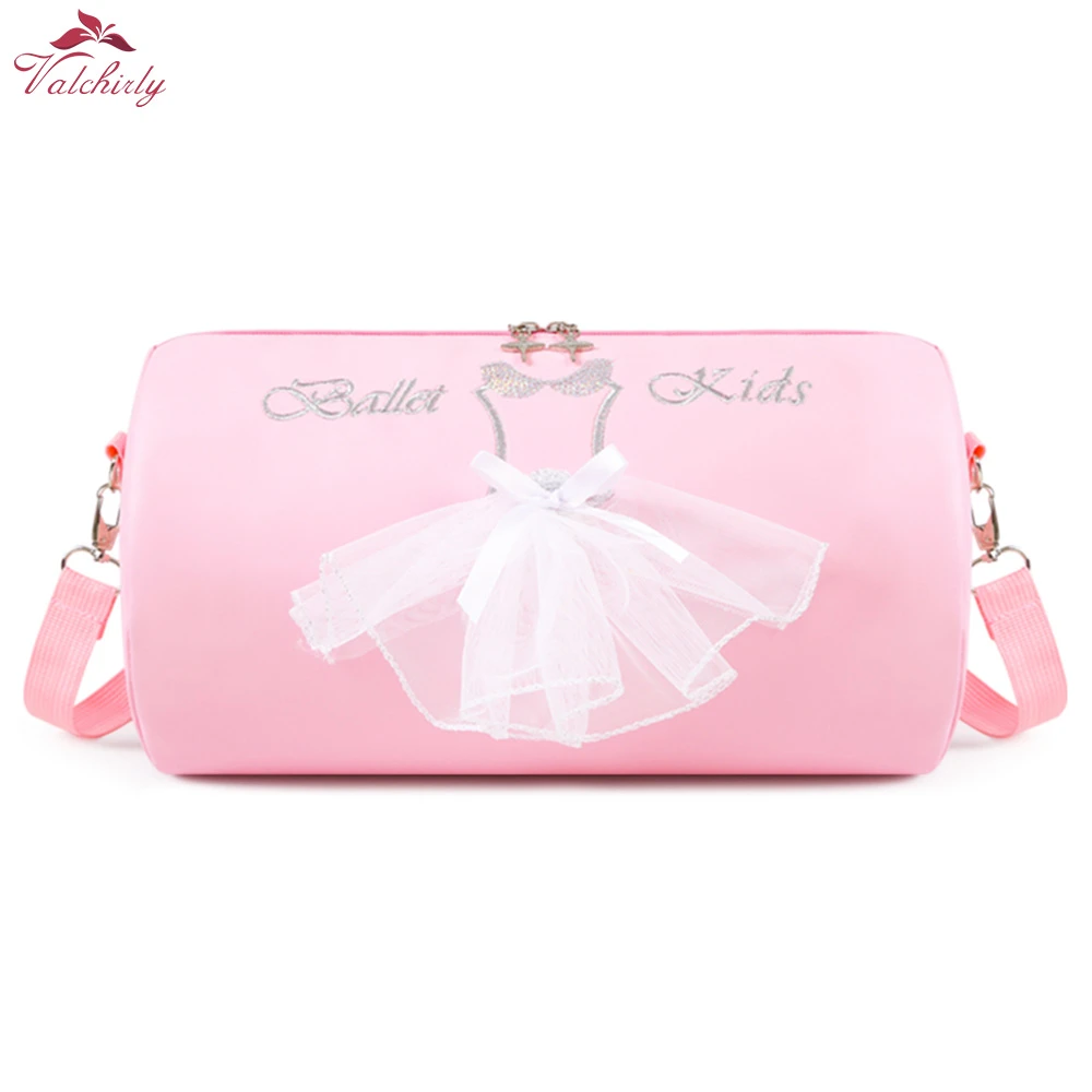 New Design Girls Ballet Dance Bag Pink Ballerina Backpacks Waterproof ...
