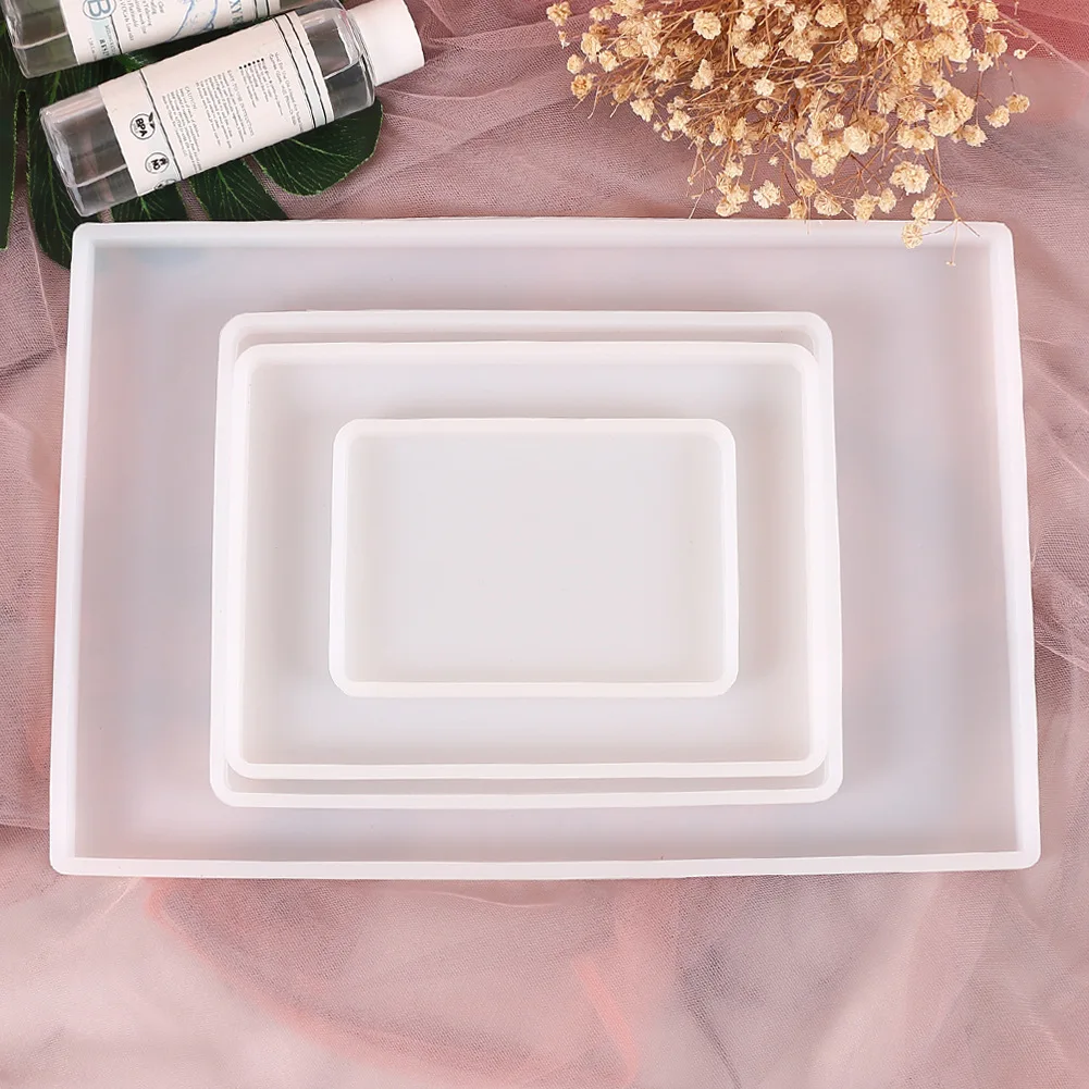 Rectangle-Silicone-Casting-Epoxy-Molds-For-DIY-Resin-Tray-Coaster ...