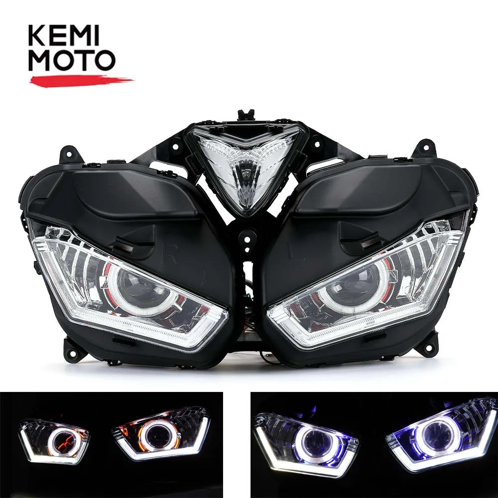 Conjunto-de-faros-LED-para-motocicleta-luces-para-Yamaha-r3-r25-YZF-R25 ...