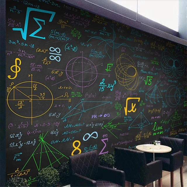 Chalkboard Wallpaper Math