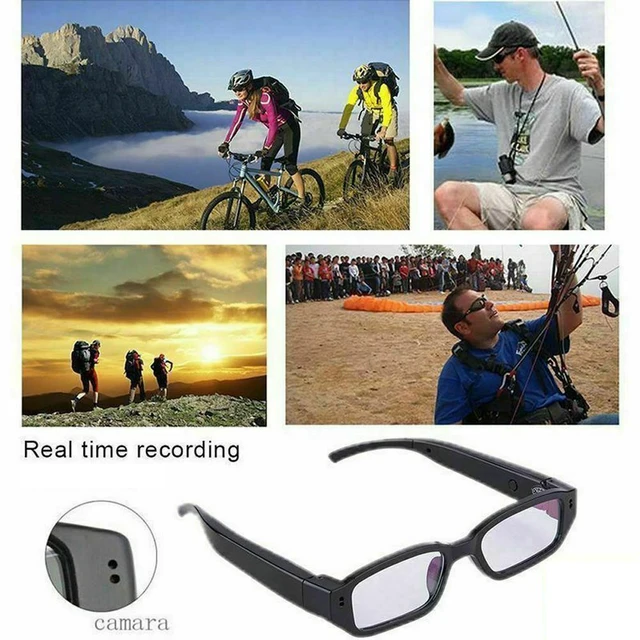 Glasses Camera Video Recorder Glasses for Meeting Hiking Portable ...