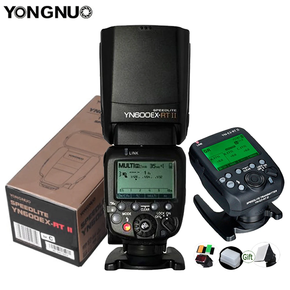 Yongnuo Speedlite Yn600ex-rt Ii Gn60 Ttl 2.4g Wireless Hss 1/8000s ...