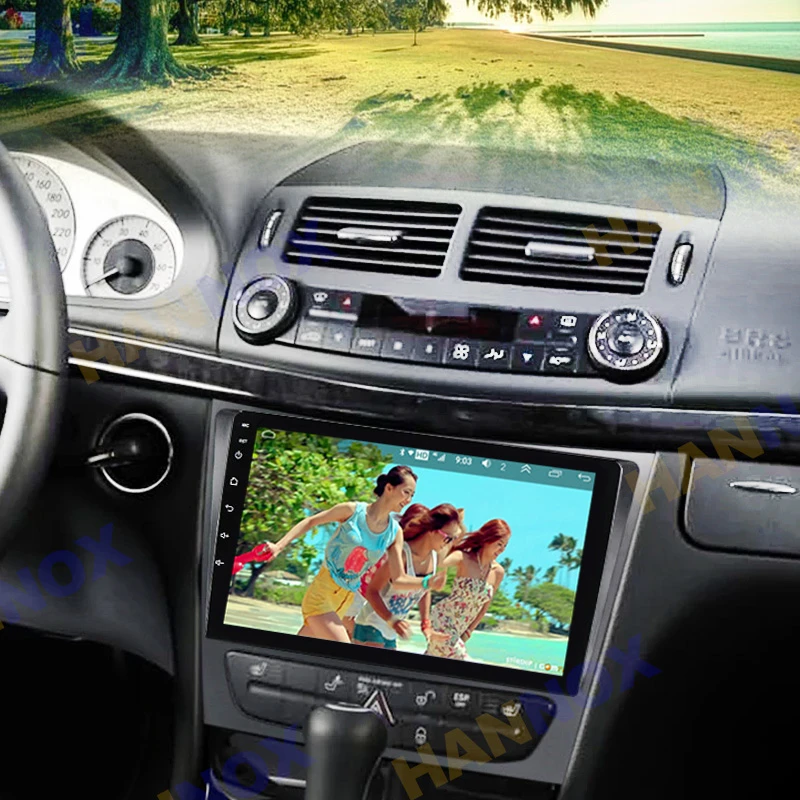 HANNOX Android Car Radio For Mercedes Benz E class W211 E200 E220 E300 ...