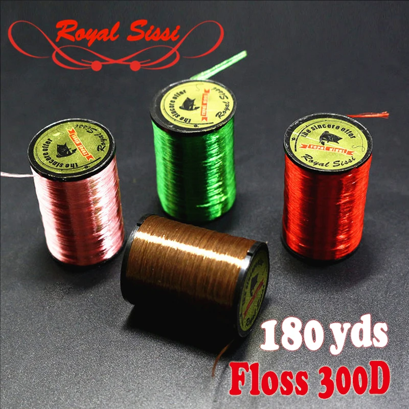 Royal Sissi 10optional Colors Neon fly tying Floss Yarn 300D ...
