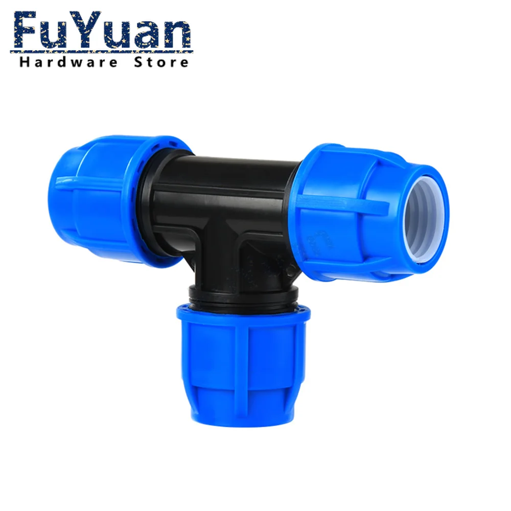 1PCS PP อุปกรณ์ 3 Way Quick Joint TAP อุปกรณ์ท่อน้ำพลาสติกอุปกรณ์ท่ออะ ...