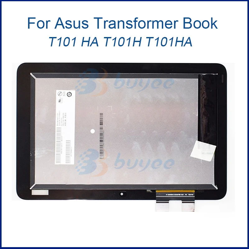 Pantalla táctil LCD para Asus Transformer Book, repuesto de montaje de digitalizador, 10,1 ...