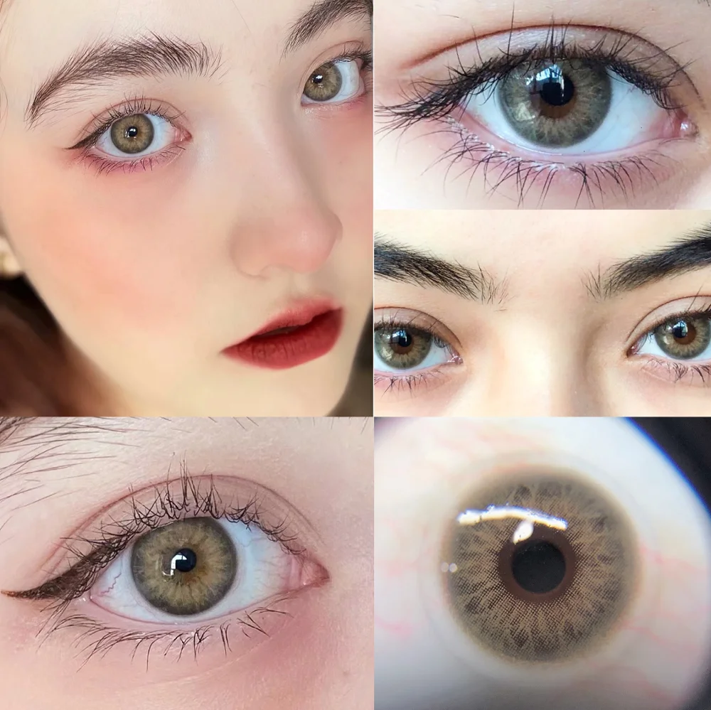 Hazel Brown Eyes Contacts
