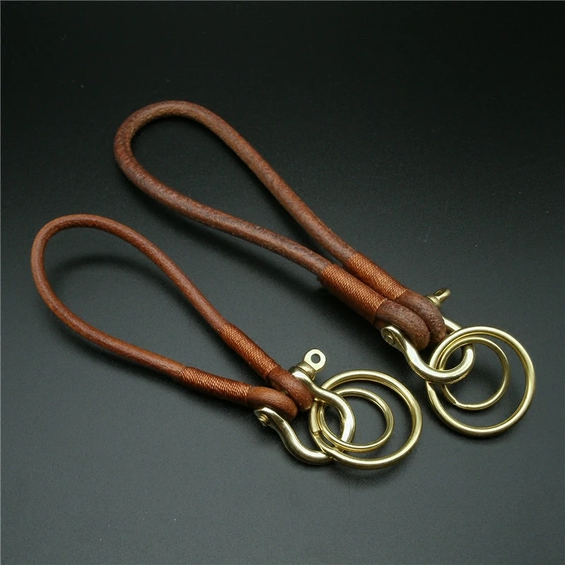 1pcs-Creative-Leather-Rope-Keychain-Retro-Rope-Key-Chain-Men-Women-Car ...