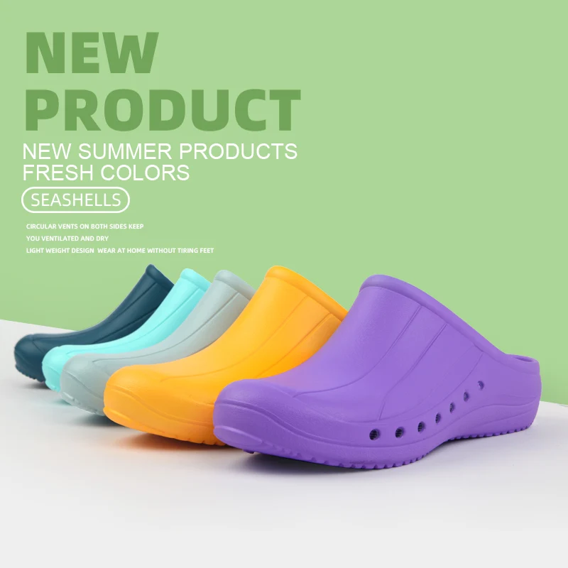 ANNO Soft Doctors Nurses Shoes Anti-slip Protective Clogs Operating ...