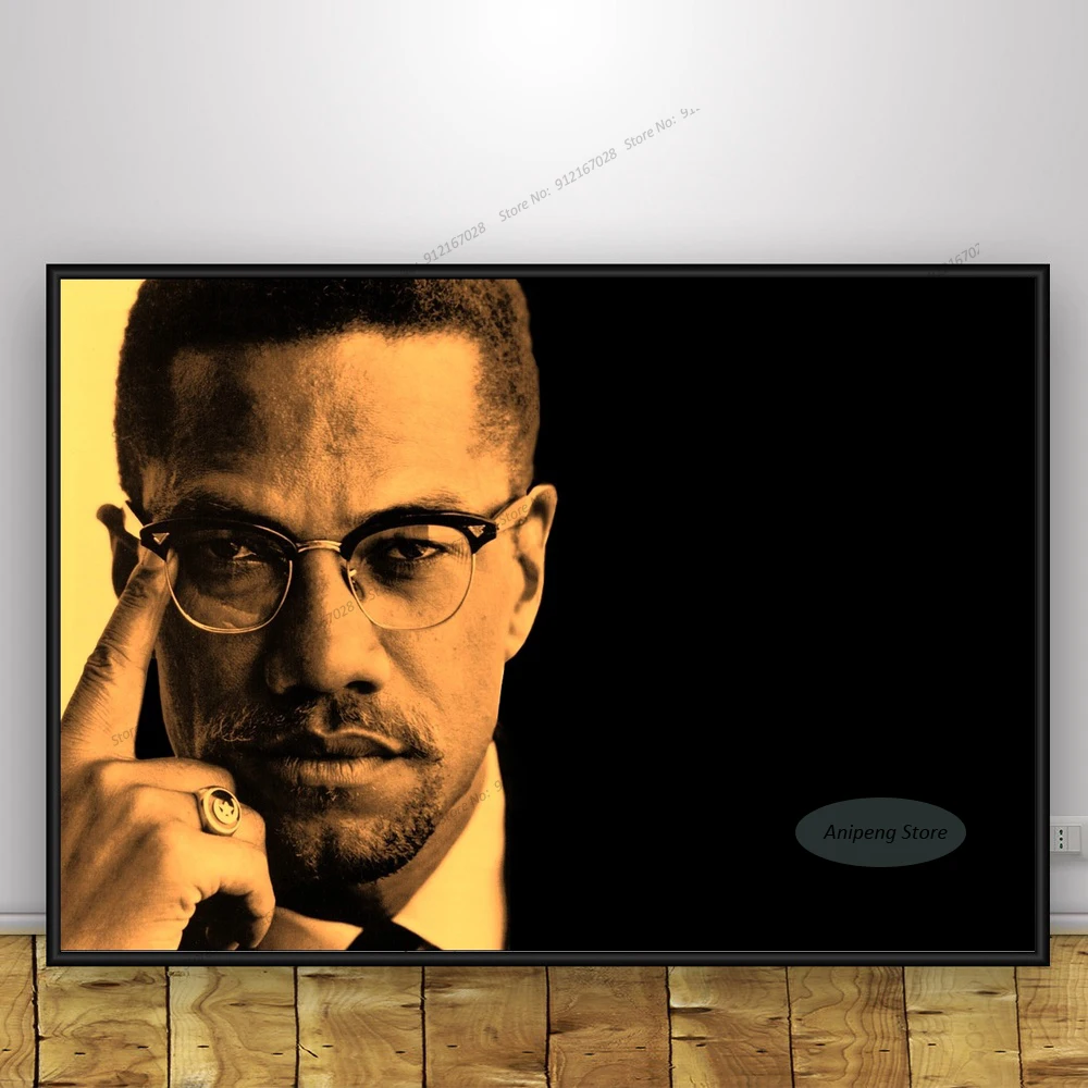 Malcolm X Gun Poster