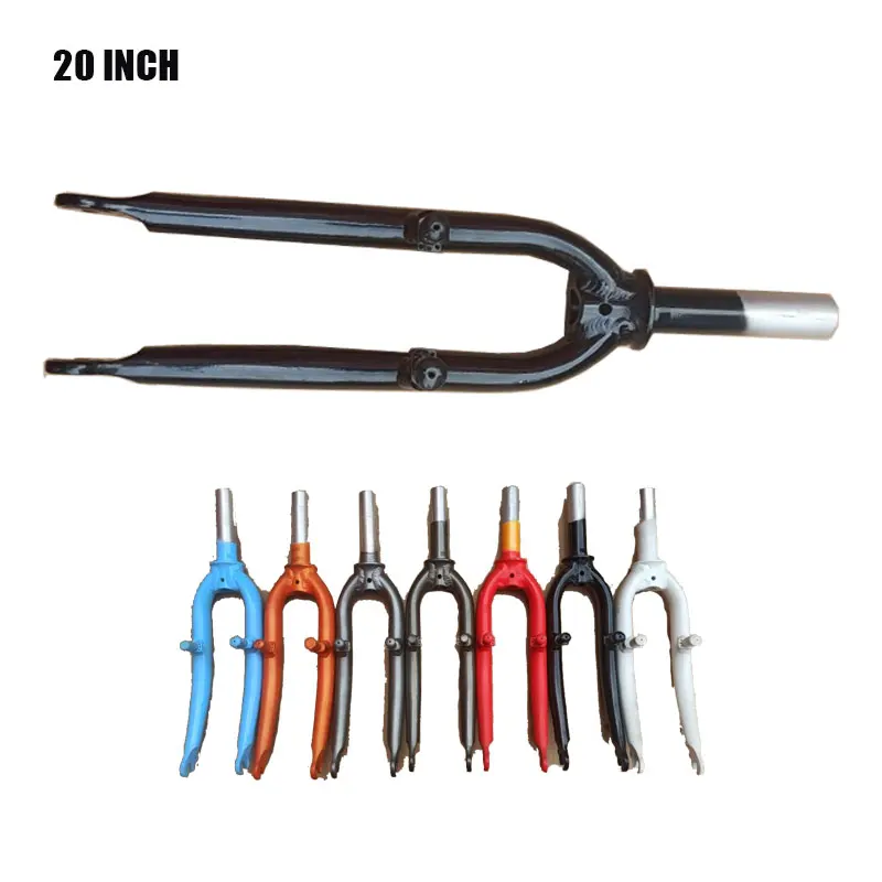 aluminum 20 INCH 406 DH 74 mm folding bike fork with V brake|Bicycle ...