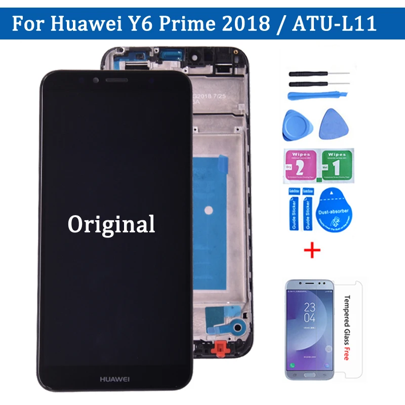 Original For Huawei Y6 2018 ATU-L11 ATU-L21 ATU-L22 ATU-LX3 For Y6 ...