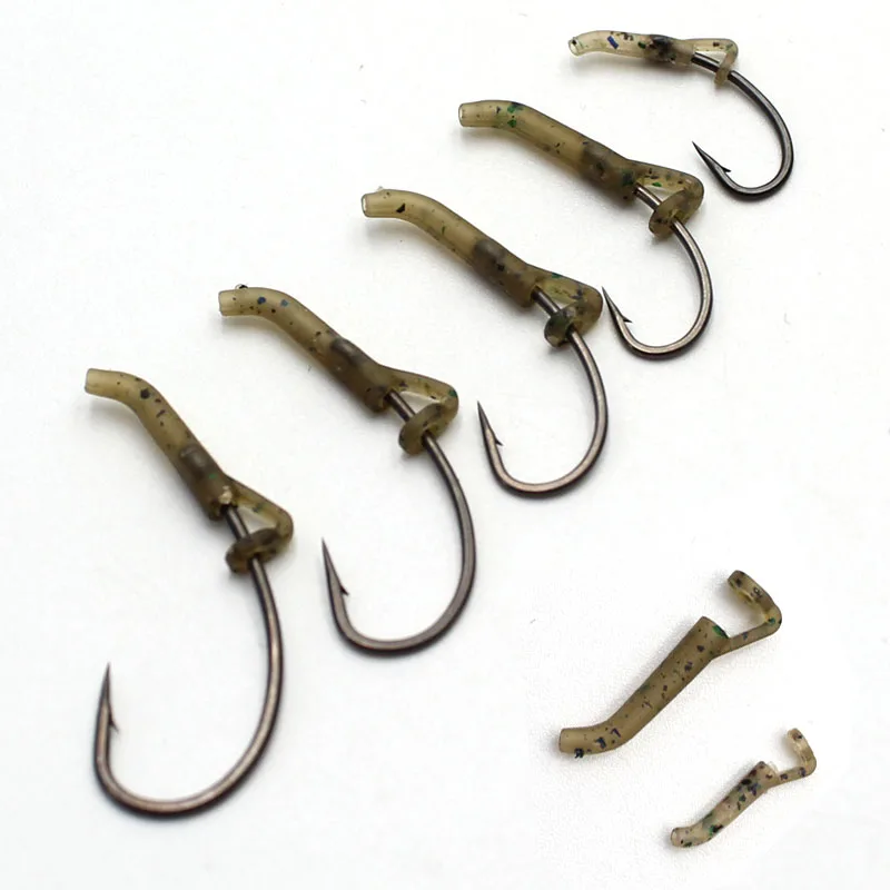 20pcs-Carp-fishing-Accessories-line-aligners-Mini-D-Rig-kickers-hooks ...