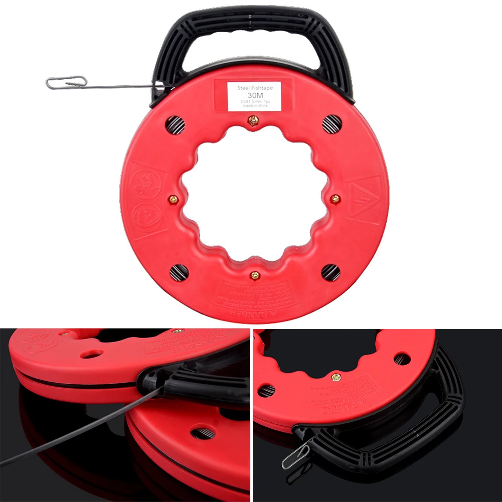 Tools Portable Measuring Puller Electrical Cable Reel Steel Wire ...