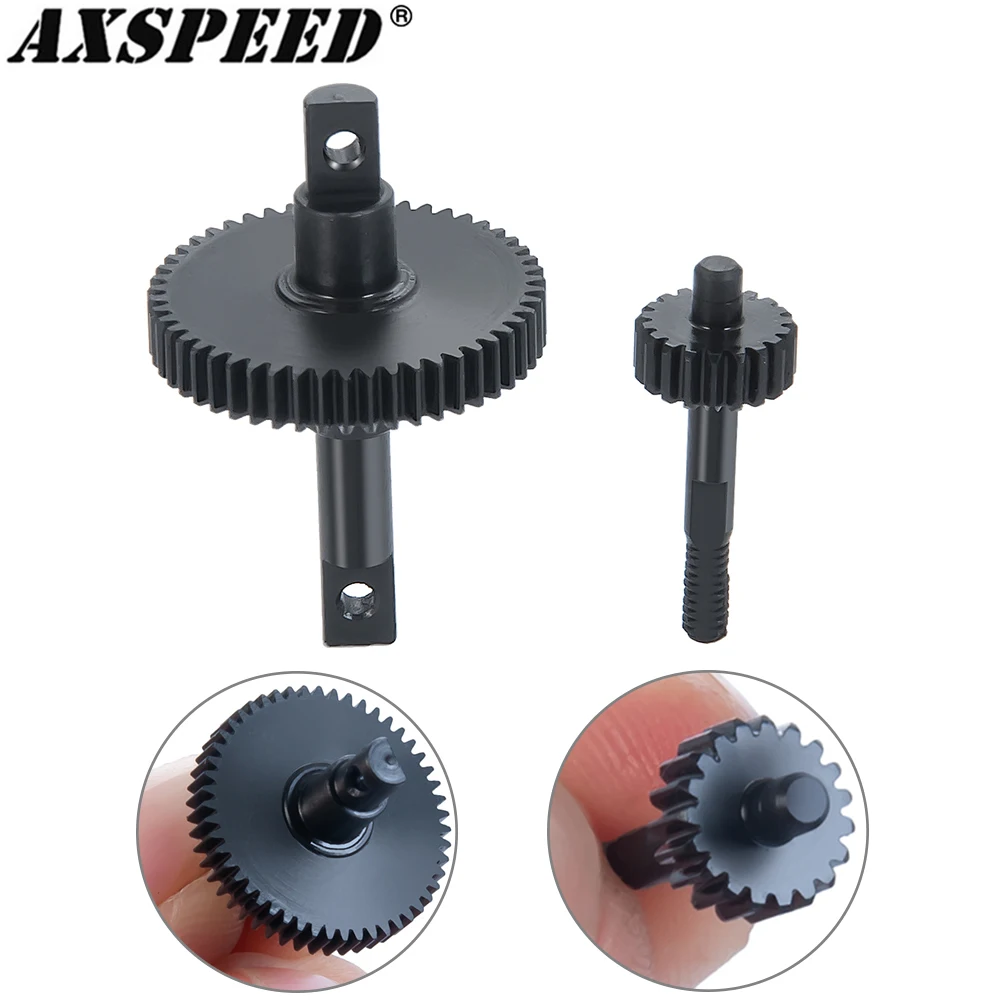 AXSPEED 0.3M Steel Transmission Gear Gearbox Internal Gears 51T 19T for ...