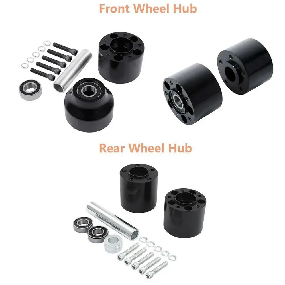 Motorcycle Front Rear Wheel Hub Single Dual Disc For Harley Touring ...