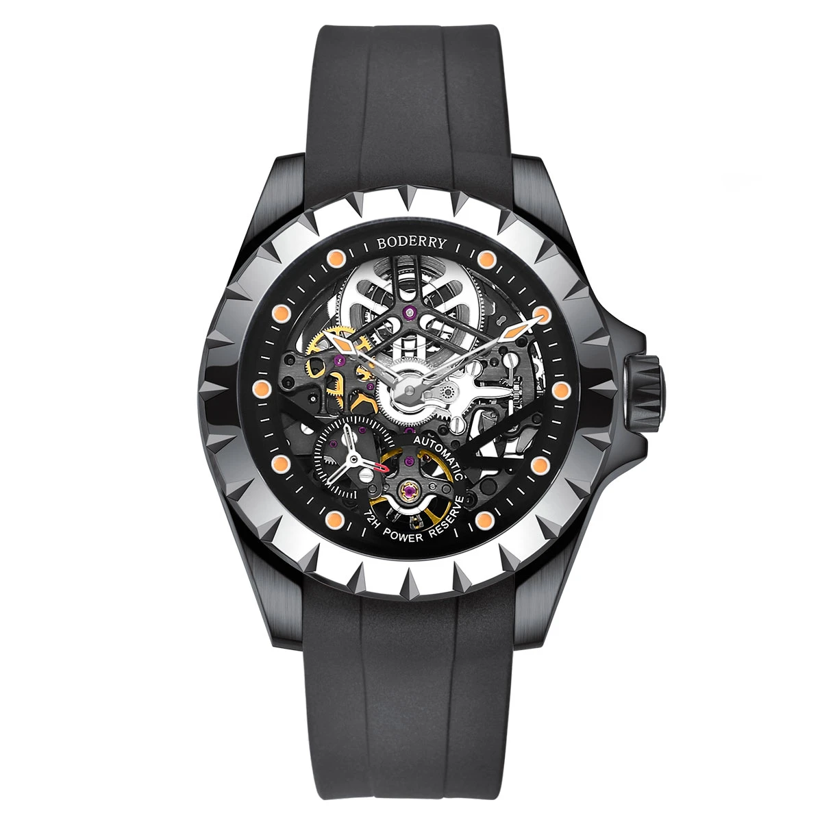 Boderry The Windmill Men's Skeleton Stylish Watches Automatic ...