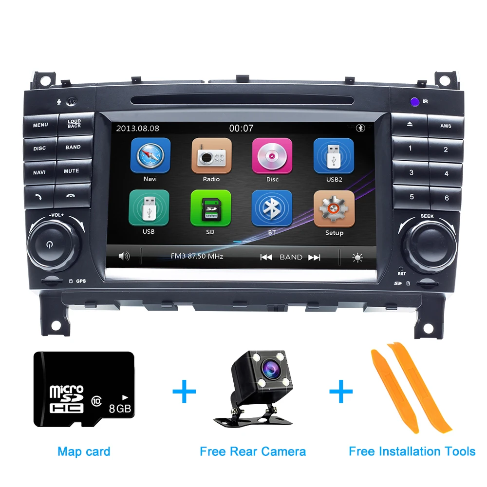 ZLTOOPAI reproductor Multimedia de DVD para coche Mercedes Benz, Radio ...