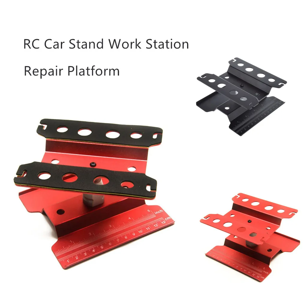 Rotatable RC Car Stand Work Station Repair Platform Part For 1/10 1/8 ...