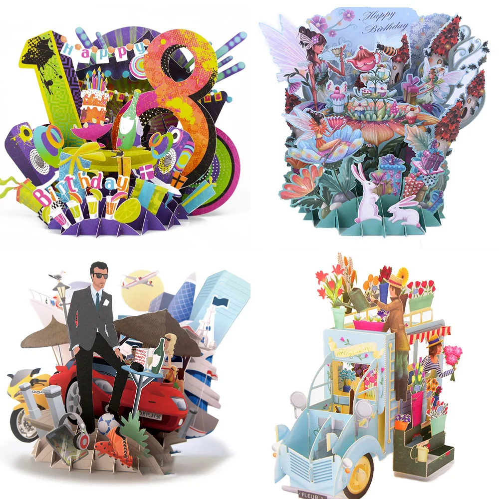 3D-Birthday-Invitation-Greeting-Card-Laser-Cut-Handmade-Happy-Birthday ...