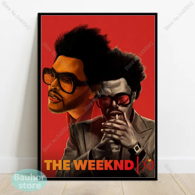 The Weeknd Poster Fan Art Merch Blinding Lights Poster | atelier-yuwa ...