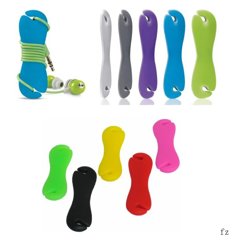 1000 Pcs Bone Type Winder Cable Organizer Cable Organizer Smart Wrap ...