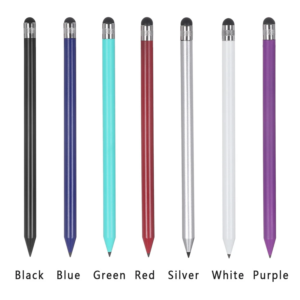 16.5cm Plastic Round Rubber Tip Universal Touch Screen Pen For IPad ...
