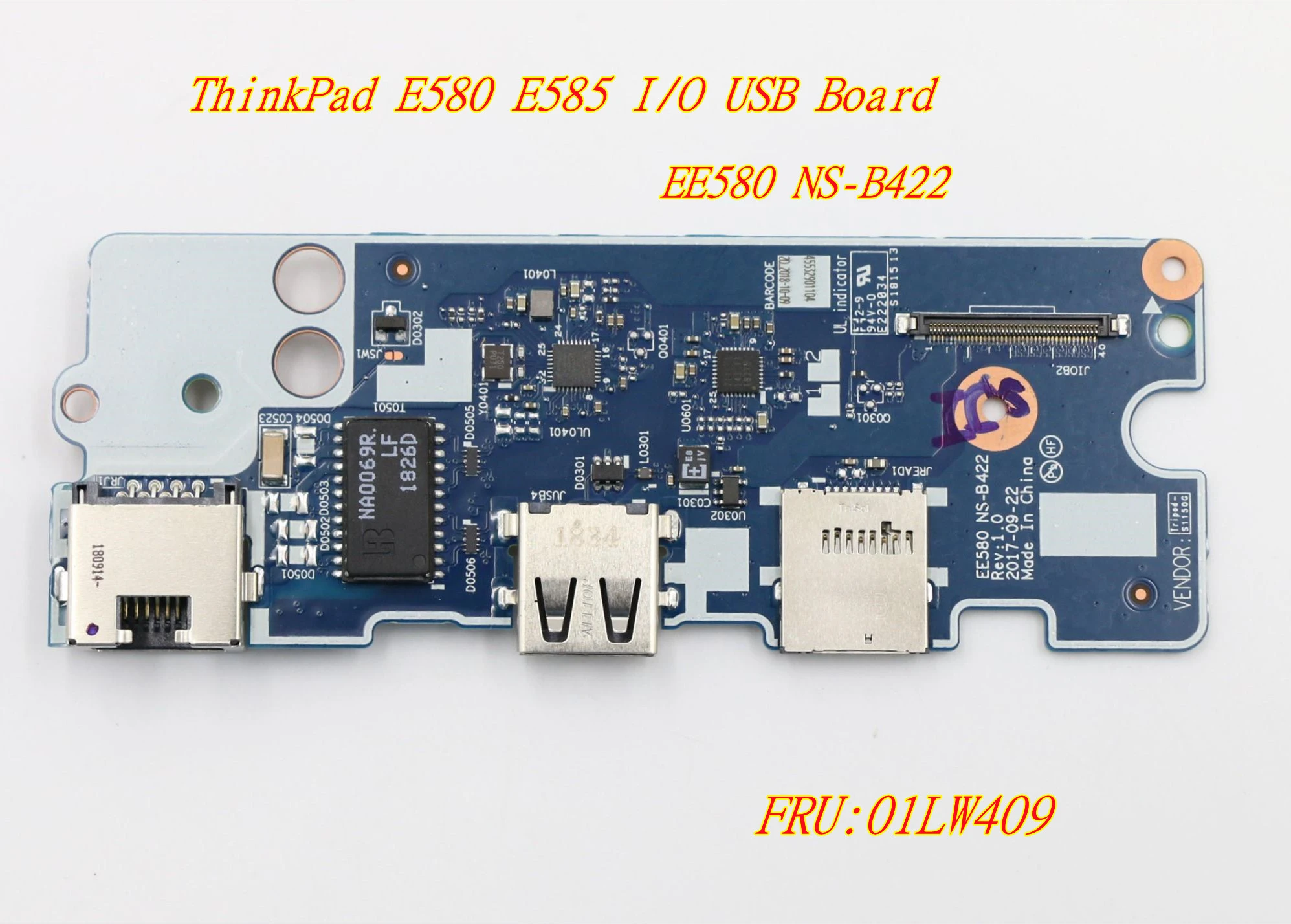 New Original For Lenovo Thinkpad E580 E585 Power Switch Button Board I ...